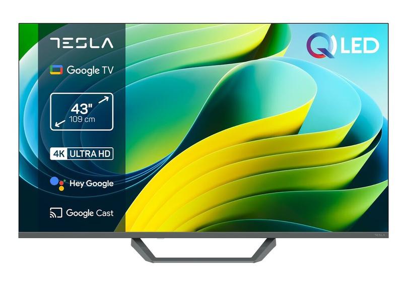 Tesla Smart TV QLED Q43E655GUS, 43", UHD, Google TV | Online prodaja ...